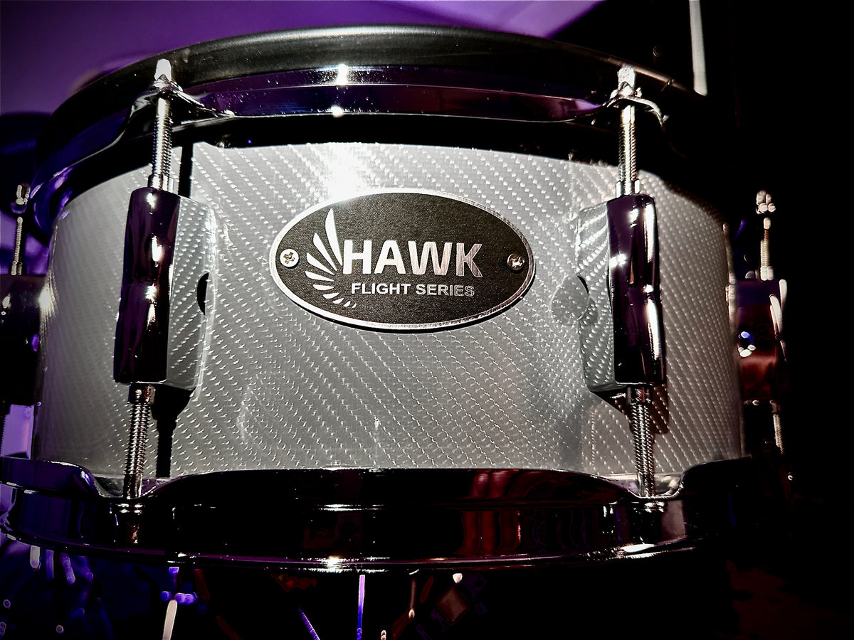 Hawk Custom 14" Electronic Snare Drum - Composite Graphite – Edrumcenter