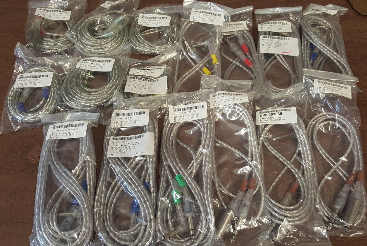 Roland Silver Cable Set ( for TD-30KV, TD-50KV, MDS-Stage, MDS-50KV, V ...